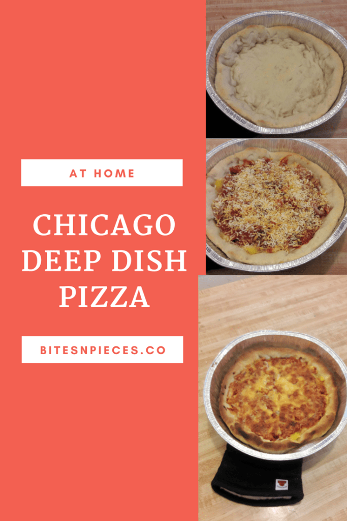 Chicago Deep Dish Pizza at Home ⋆ Bites 'N Pieces