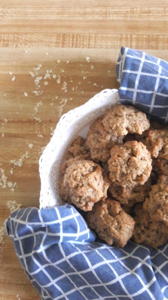 Oatmeal Cookies (with Oil instead of Butter) ⋆ Bites 'N Pieces