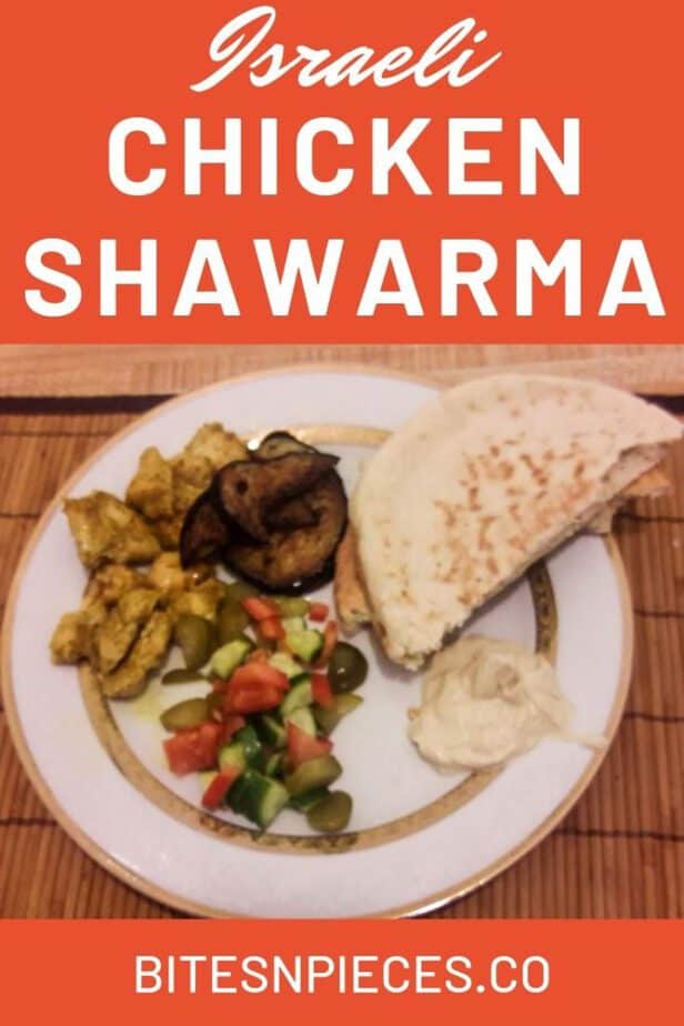 Israeli Chicken Shawarma {make shawarma at home} ⋆ Bites 'N Pieces